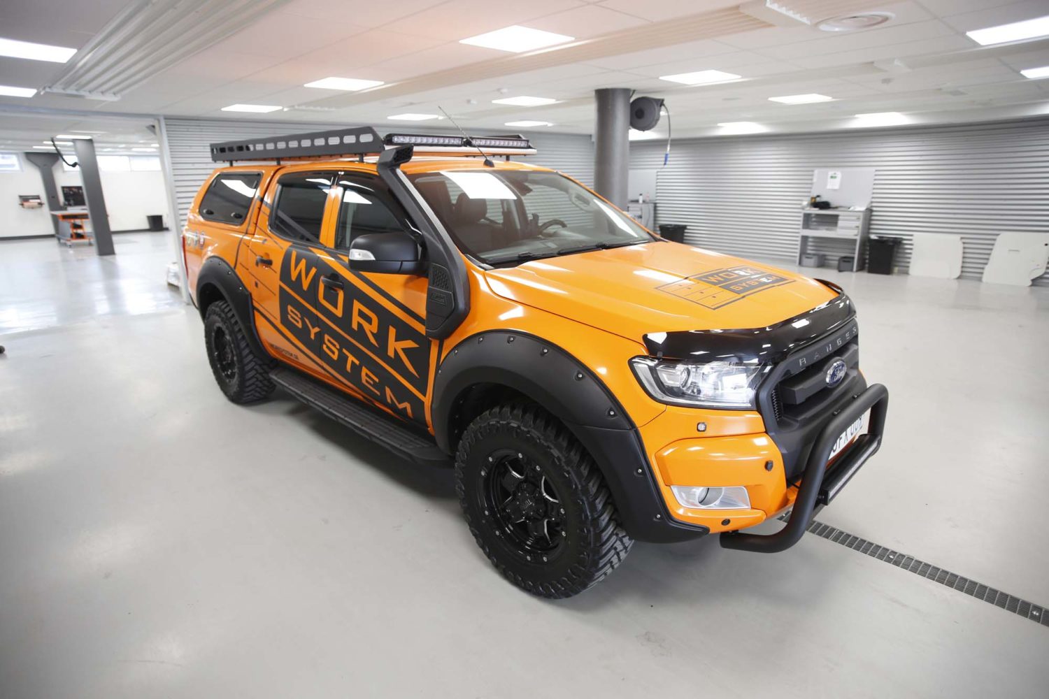 Worksystem - Multiple - orange gloss - Autoident