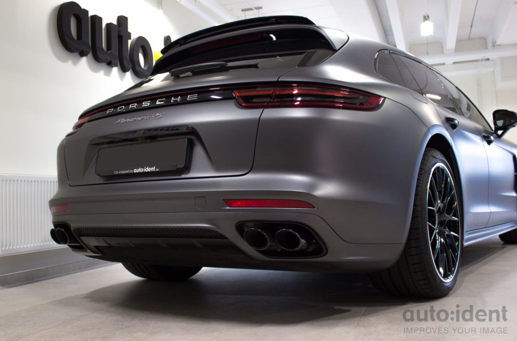 Porsche Panamera - Matte dark grey - Autoident